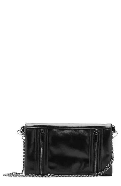 Mango Faux Leather Shoulder Bag