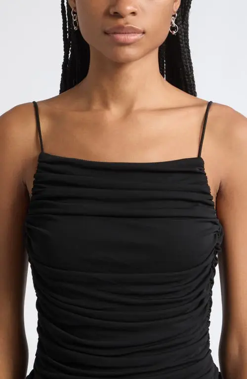 JUSTINE CLENQUET Alison Mismatched Tiered Hoop Drop Earrings