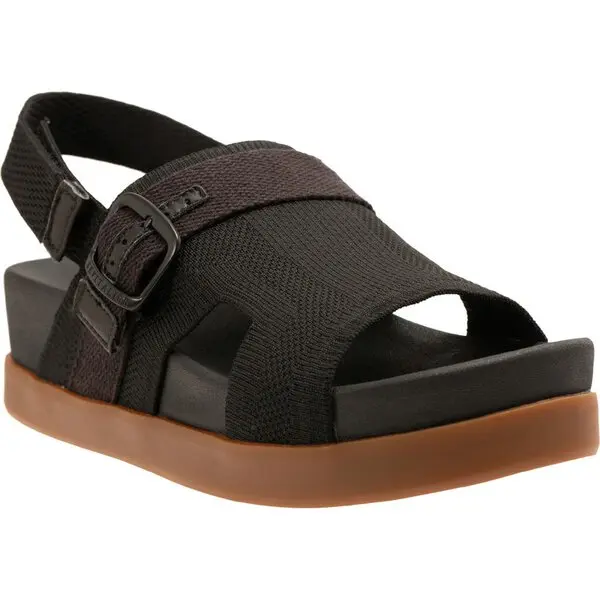 REVITALIGN Remi Arch Support Flatform Sandal - Black