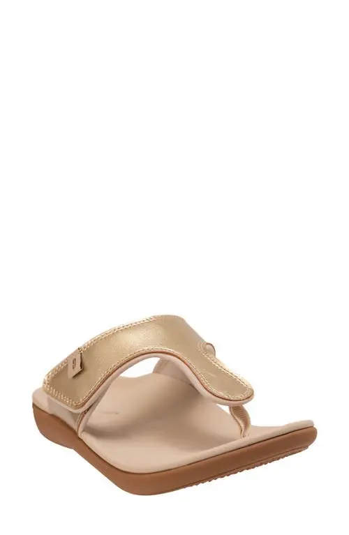 REVITALIGN Coco Flip Flop - Champagne