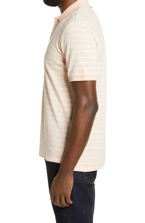 Rag & Bone Slim Fit Stripe Piqué Polo