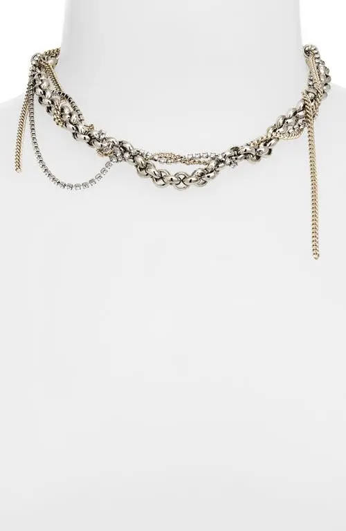 JUSTINE CLENQUET Celina Mixed Strand Necklace