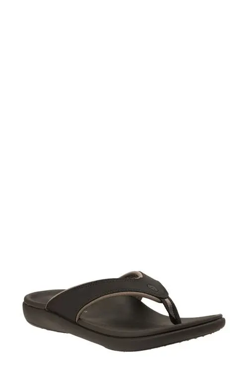 REVITALIGN Yumi Arch Support Flip Flop - Black