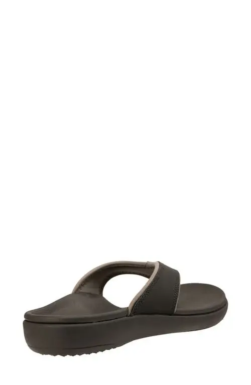 REVITALIGN Yumi Arch Support Flip Flop - Black