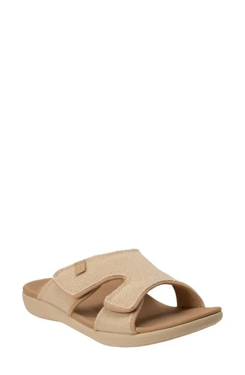 REVITALIGN Kholo Payton Slide Sandal - Sesame