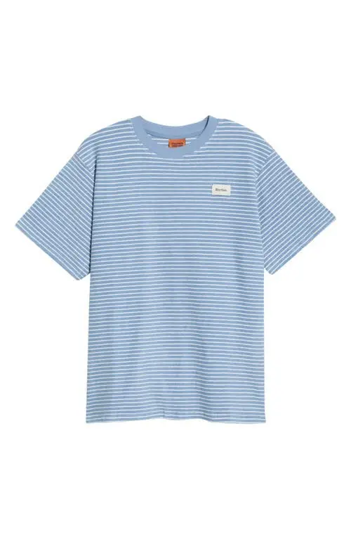 RHYTHM Stripe Cotton Blend Terry T-shirt