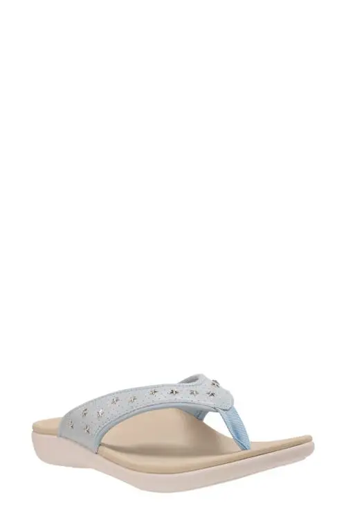 REVITALIGN Yumi Star Flip Flop - Blue