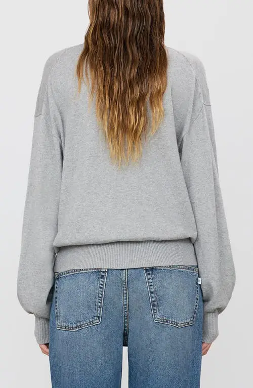 Eterne Brock Cotton & Cashmere Sweater