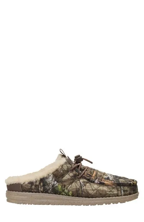 HEY DUDE X Mossy Oak Wally Camp Slip-on Shoe