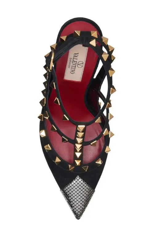 Valentino Garavani Rockstud T-strap Pump