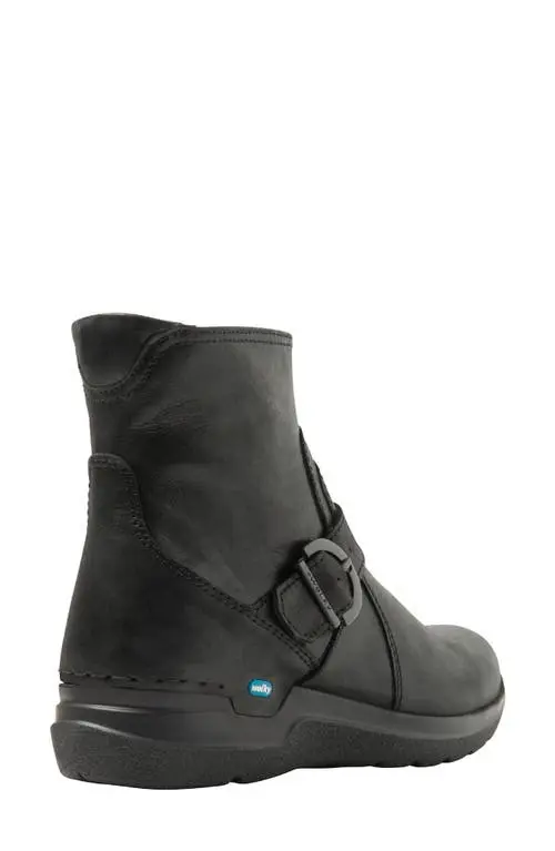 WOLKY Okay Leather Bootie - Black