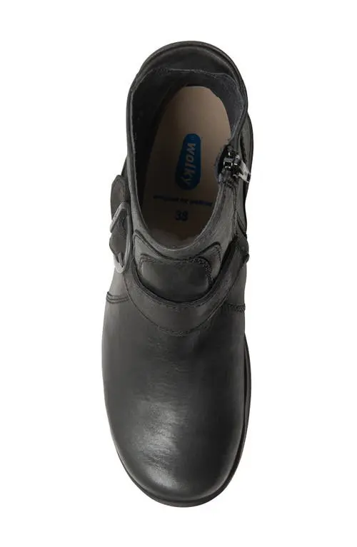 WOLKY Okay Leather Bootie - Black