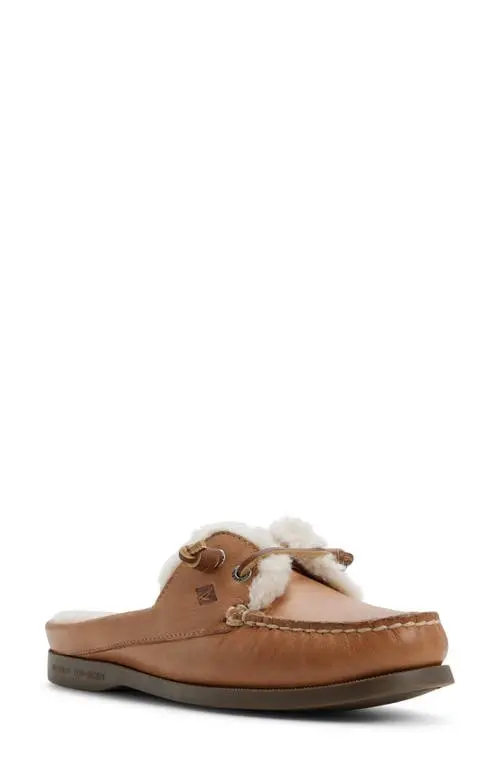 Sperry Ao Leather Mule - Tan