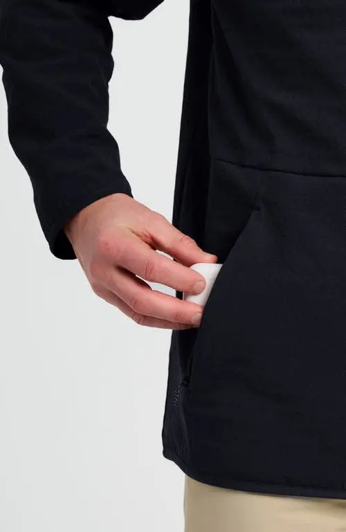 FREE FLY Stretch Fleece Anorak - Black