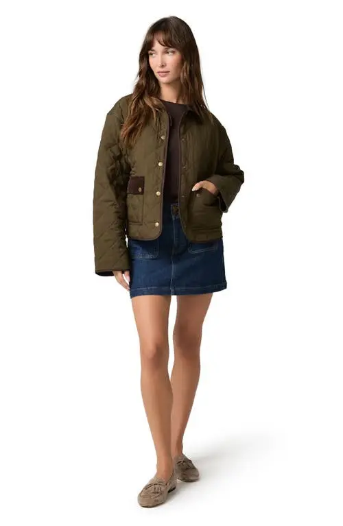 Paige Caleb Quilted Utility Jacket