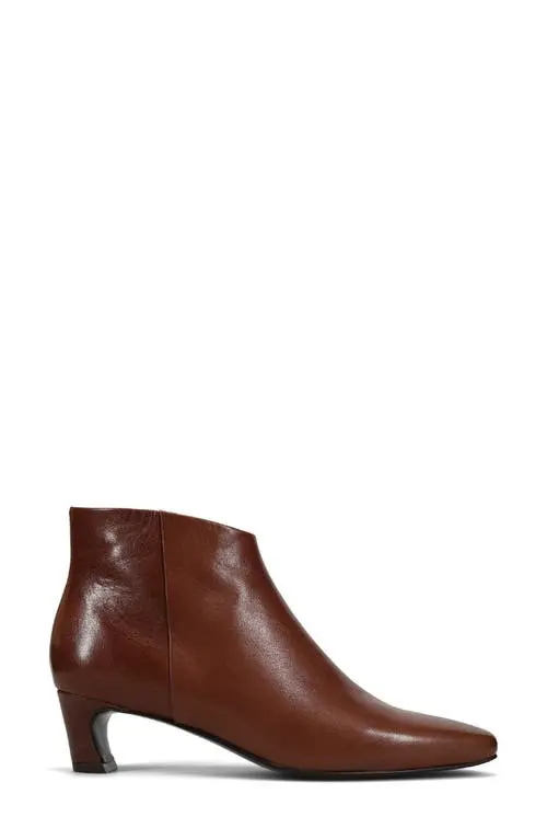Vaneli Sadie Leather Bootie - Brown