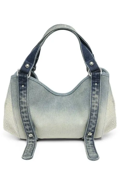 DIESEL® D-one Small Denim Top Handle Bag