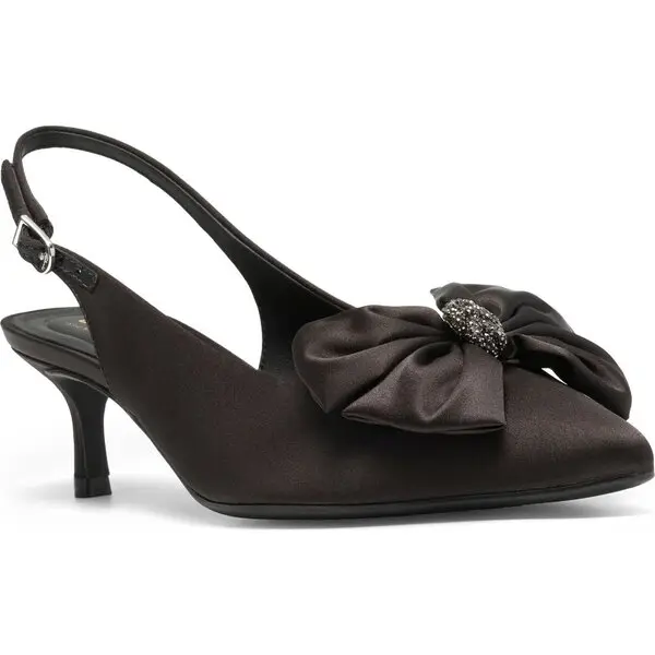 Clarks Zarey Bella Slingback Pump - Black