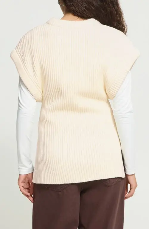 ICHI Ihaerin Ribbed Sweater Vest