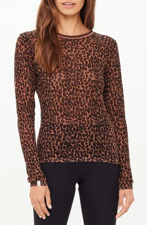 The Upside Ludlow Ada Long Sleeve Knit Top - Animal