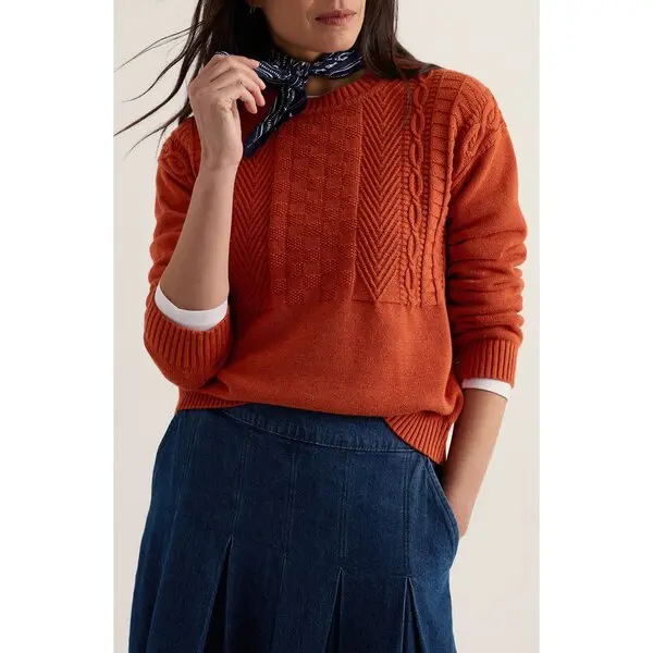 SEASALT CORNWALL Applewood Organic Cotton Sweater