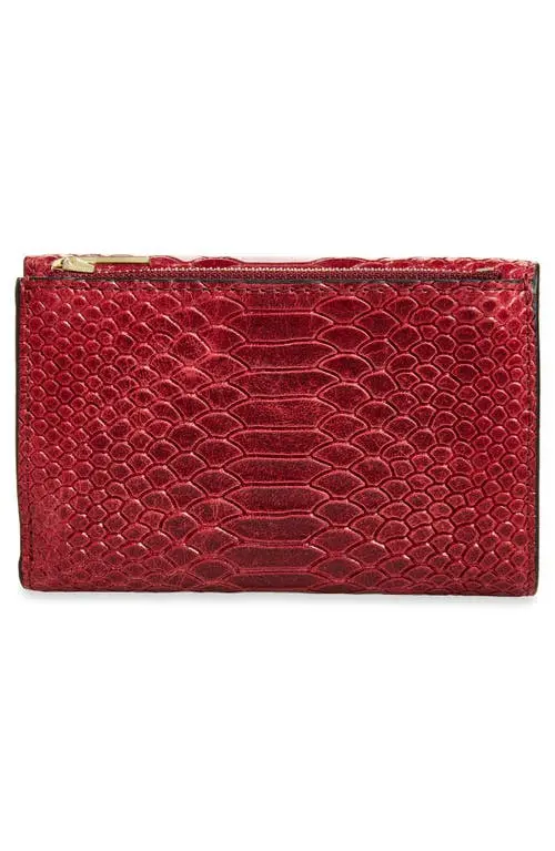 Mulberry Darley Folded Embossed Leather Wallet