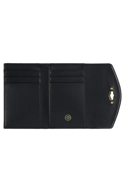 Mulberry Darley Folded Embossed Leather Wallet - Apple Red