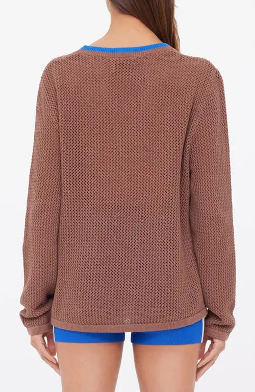 The Upside Avalon Bayli Organic Cotton Knit Sweatshirt