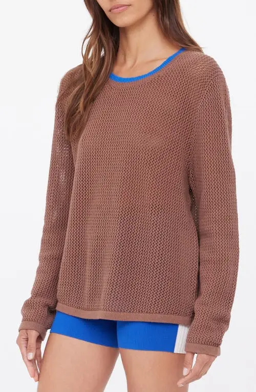 The Upside Avalon Bayli Organic Cotton Knit Sweatshirt