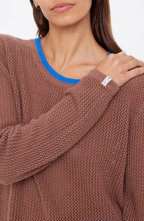The Upside Avalon Bayli Organic Cotton Knit Sweatshirt