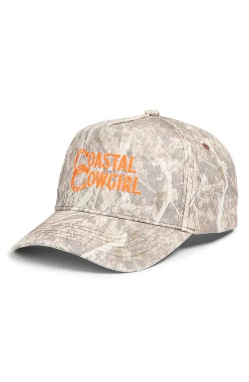 FRIDAY FEELIN’ Coastal Cowgirl Uflage Cotton Twill Baseball Cap - Camo