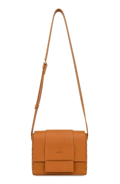 Écotorie Iris Leather Crossbody Bag - Caramel