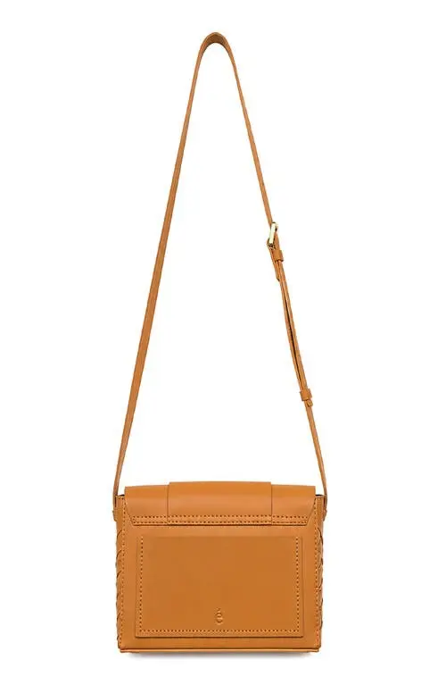 Écotorie Iris Leather Crossbody Bag - Caramel