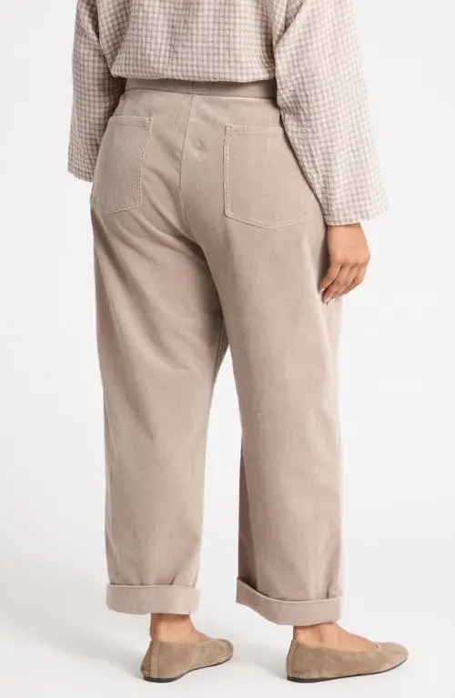 Eileen Fisher Straight Leg Corduroy Pants