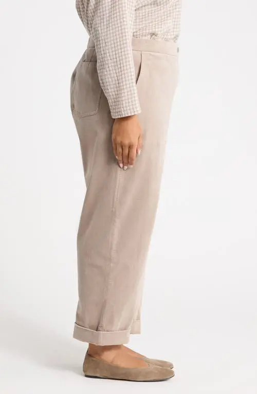Eileen Fisher Straight Leg Corduroy Pants