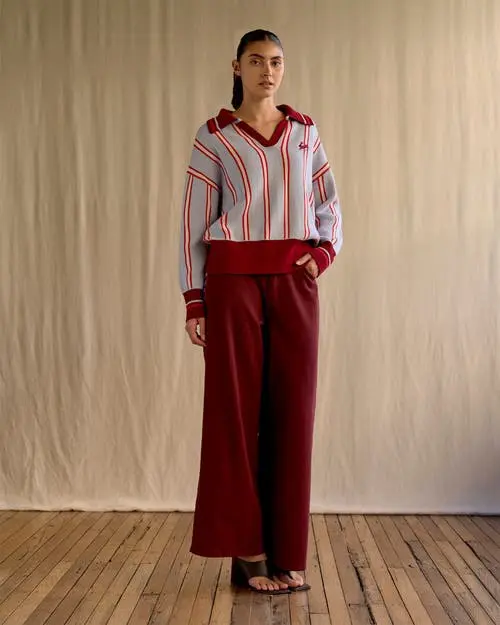 SMWR. BY THE SOMEWHERE CO Royal Match Knit Polo - Multi