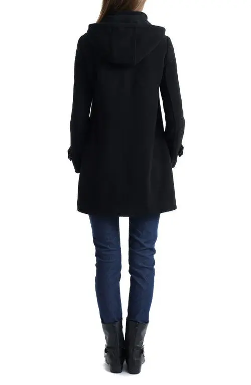 KIMI + KAI Penelope Wool Blend Maternity Trench Coat