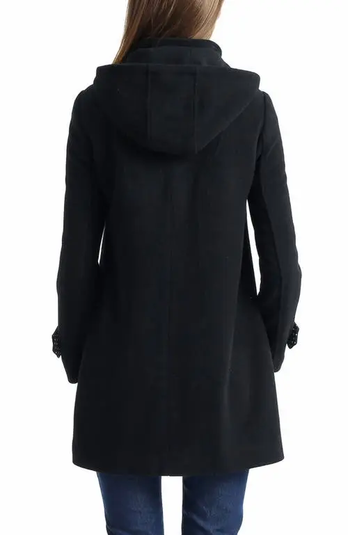 KIMI + KAI Penelope Maternity A-line Wool Coat