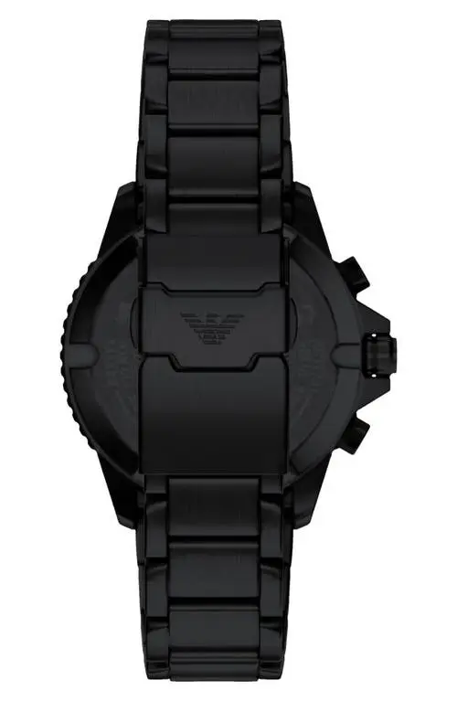 Emporio Armani World Explorer Solar Chronograph Bracelet Watch