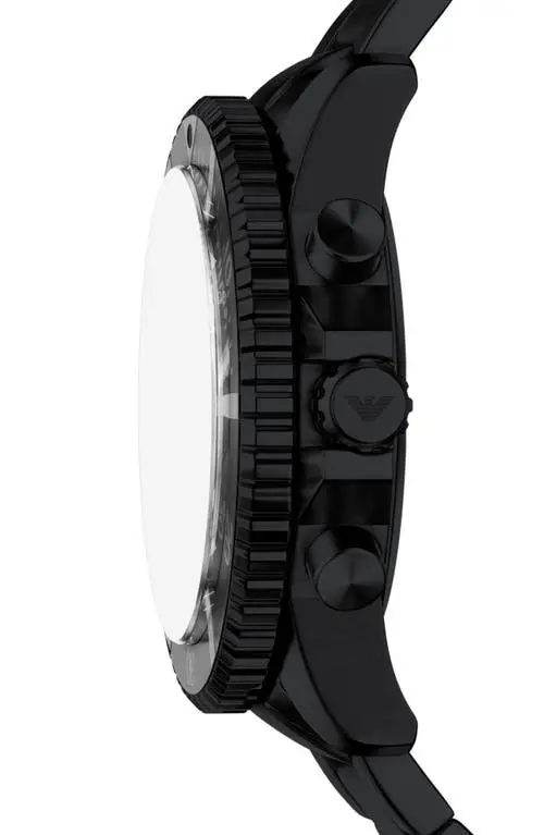 Emporio Armani World Explorer Solar Chronograph Bracelet Watch