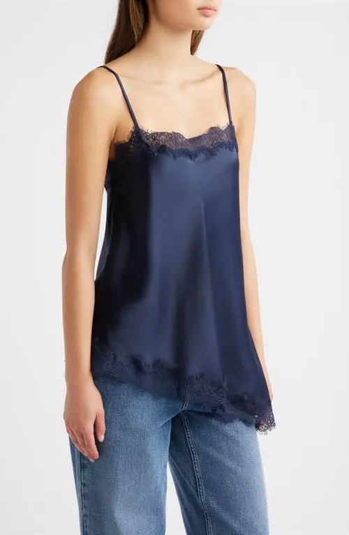 DAMSON MADDER Tansy Satin And Lace Cami