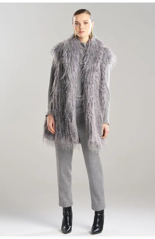 Natori Ostrich Plume Vest