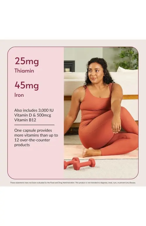 BARIATRIC ADVANTAGE Ultra Solo Iron Once-per-day Daily Multivitamin Capsules 30 Capsules