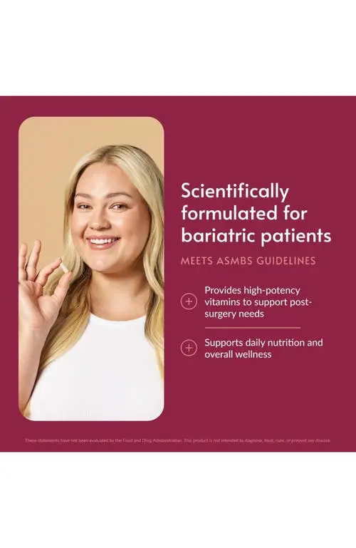BARIATRIC ADVANTAGE Ultra Multi Without Iron High Potency Multivitamin Capsules 270 Capsules