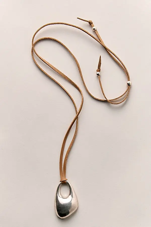 Free People Tali Pendant Necklace - Silver