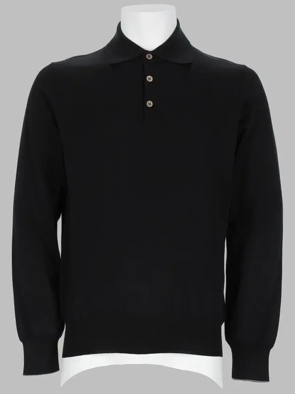 Brunello Cucinelli Polo In Maglia Di Cotone