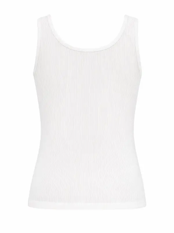 Chloé Ribbed Logo Tank Top