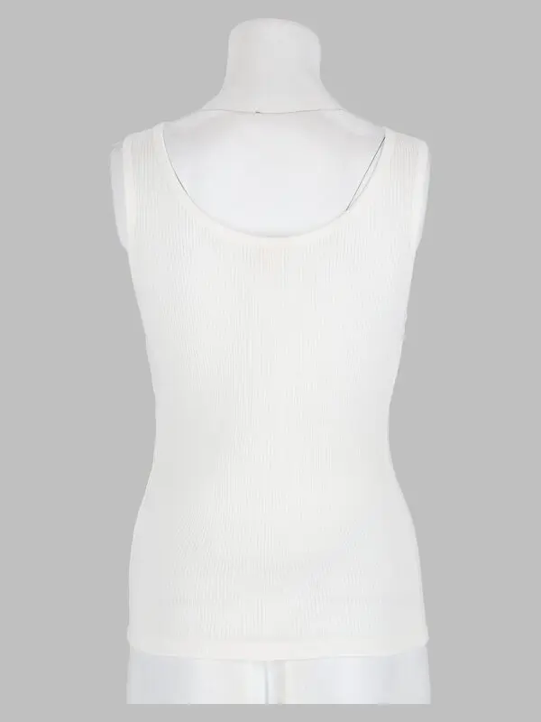 Chloé Ribbed Logo Tank Top