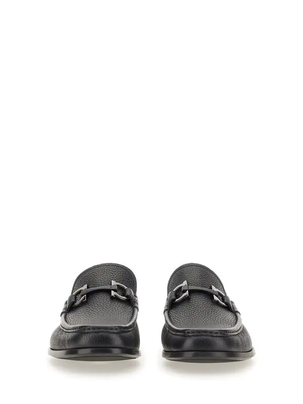 FERRAGAMO Mocassino "grandioso" Con "gancini