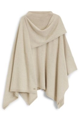 BOSS Poncho With Integrated Scarf